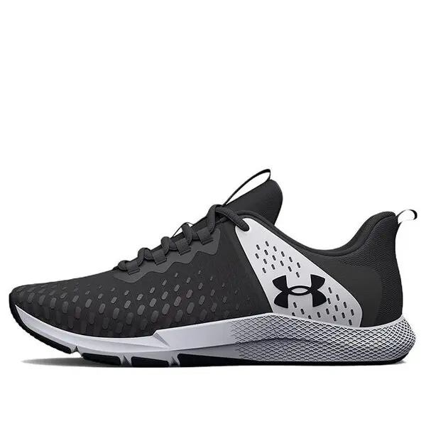 Under Armour Charged Engage 2 Athletic Sneakers - Black/white/grey