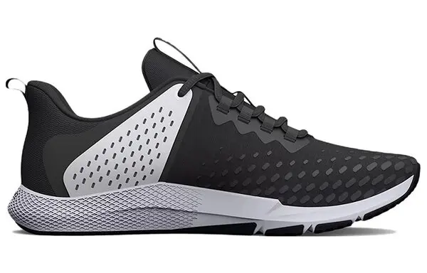 Under Armour Charged Engage 2 Athletic Sneakers - Black/white/grey