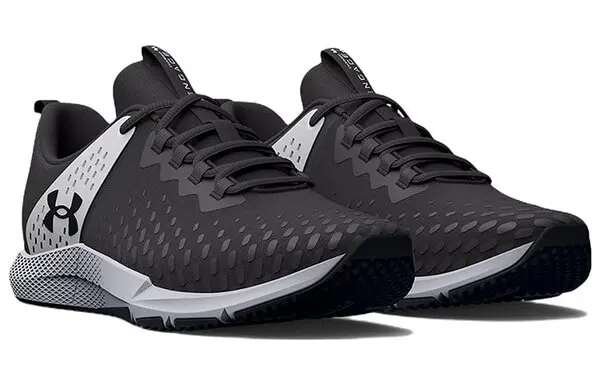 Under Armour Charged Engage 2 Athletic Sneakers - Black/white/grey