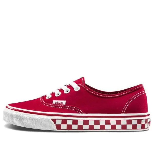 VANS Authentic Low Top Sneakers - Red