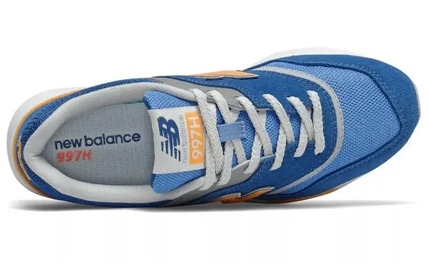 NEW BALANCE 997h Athletic Sneakers - Blue/orange