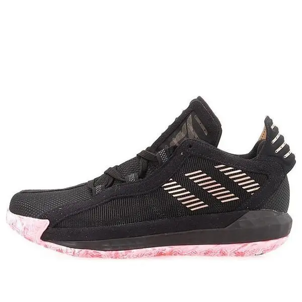 Adidas Dame 6 Gca "signal Pink" Basketball Sneakers - Black