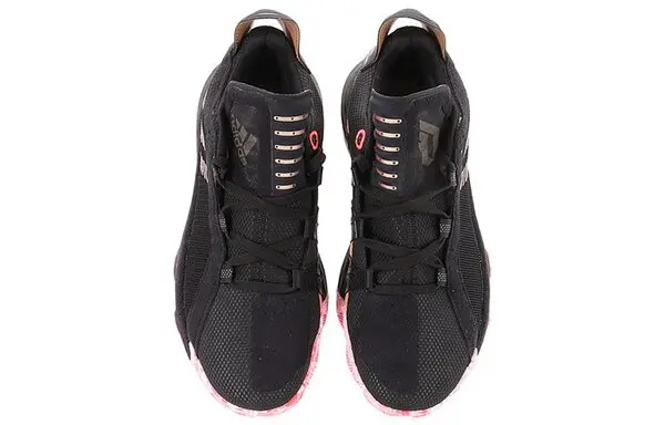 Adidas Dame 6 Gca "signal Pink" Basketball Sneakers - Black
