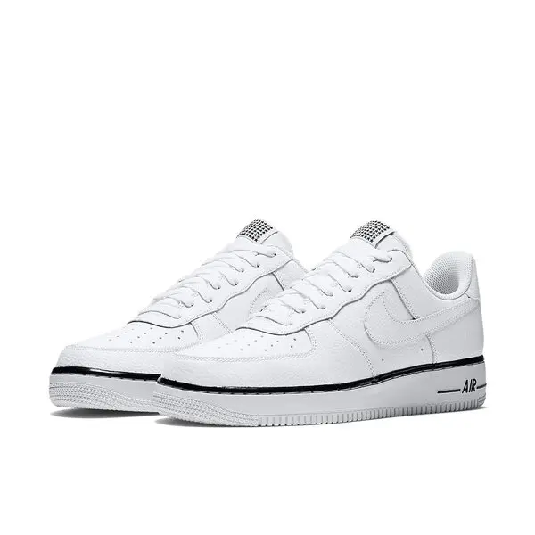 Nike Force 1 '07 Low Top Sneakers - White/black