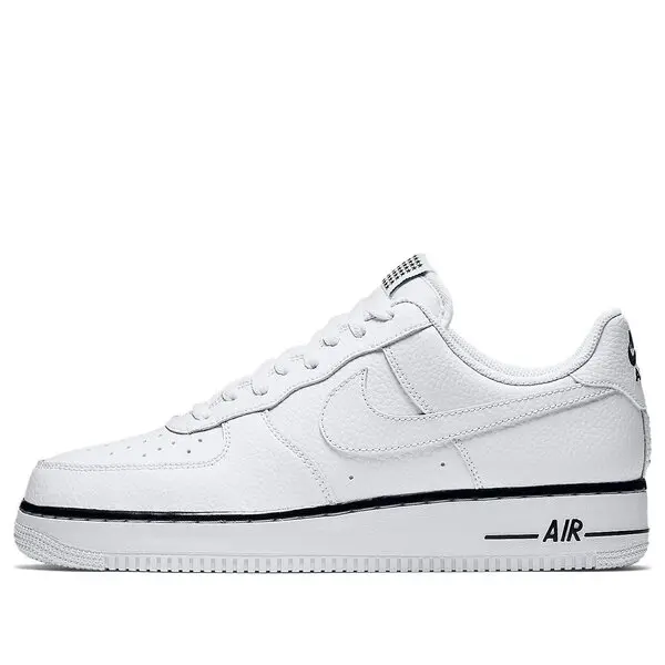 Nike Force 1 '07 Low Top Sneakers - White/black