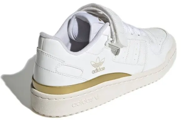 Adidas Originals Forum Low Sneakers - White/gold
