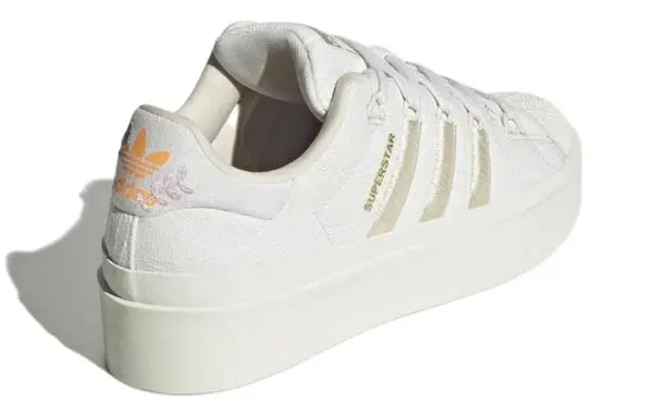Adidas Superstar Bonega Embroidered Floral Sneakers