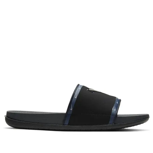 Nike Offcourt Slide "west Virginia - Black/blue