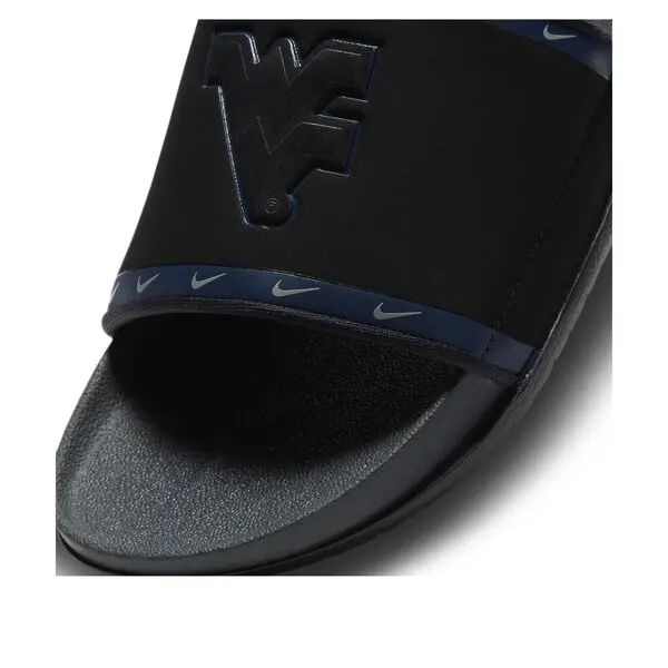 Nike Offcourt Slide "west Virginia - Black/blue