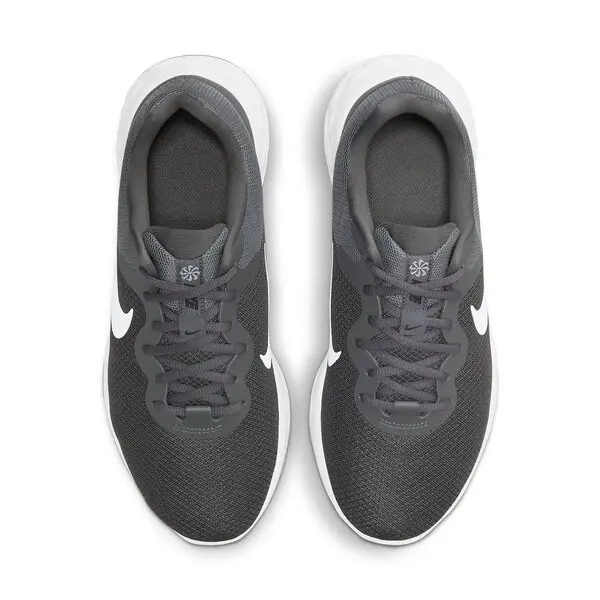 Nike Revolution 6 Extra Wide Athletic Sneakers - Gray/white