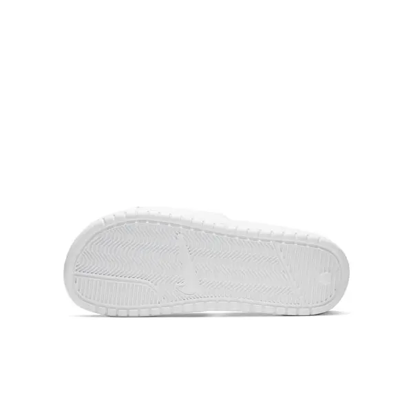 Nike Benassi Jdi Slide Iridescent Swoosh - White