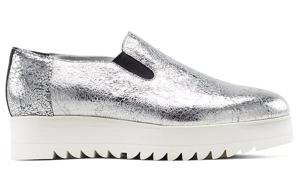 Onitsuka Tiger Slip-on Platform Sneakers - Silver