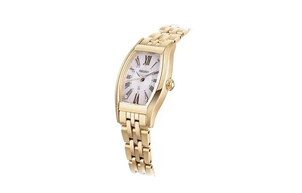 SEIKO Lukia Solar Energy Quartz Watch With Blue Lens