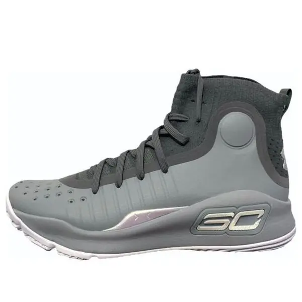Under Armour Curry 4 Mid 'overcast Basketball Sneakers