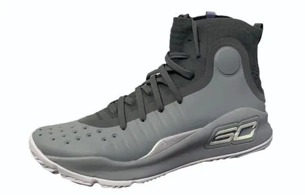 Under Armour Curry 4 Mid 'overcast Basketball Sneakers