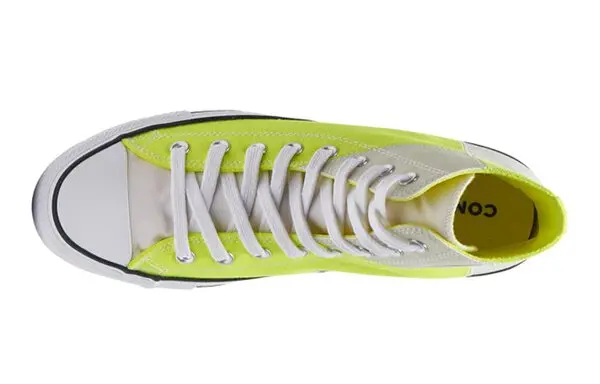 CONVERSE Chuck Taylor All Star Uv High Top Sneakers - Yellow/white