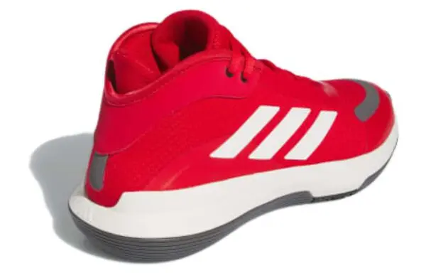Adidas Bounce Legends High Top Sneakers - Red/white