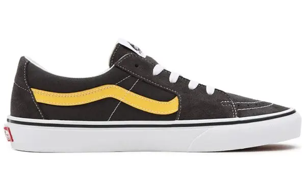 VANS Sk8-low Utility Pop Casual Skate Shoes - Black/yellow