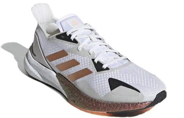 Adidas X9000l3 Athletic Sneakers - White/gold/black