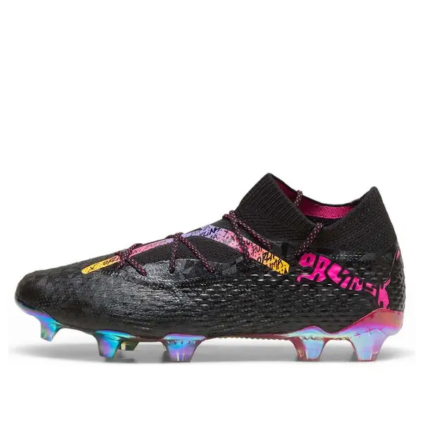 PUMA X Orlinski Future 7 Ultimate "black Dark Amethyst Sun Stream