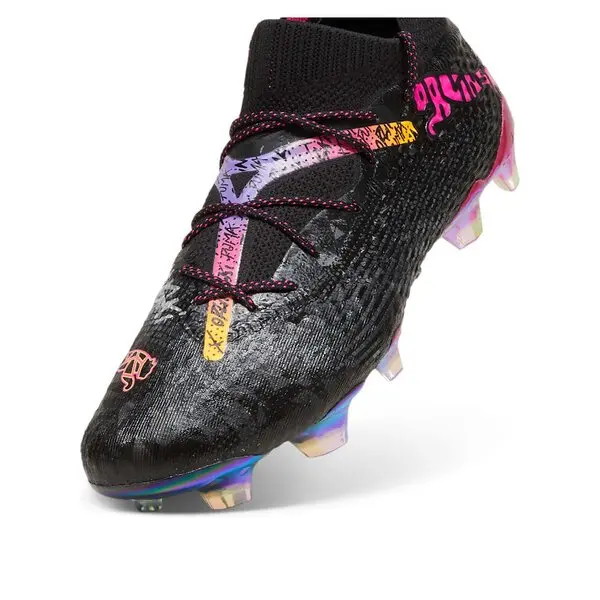 PUMA X Orlinski Future 7 Ultimate "black Dark Amethyst Sun Stream