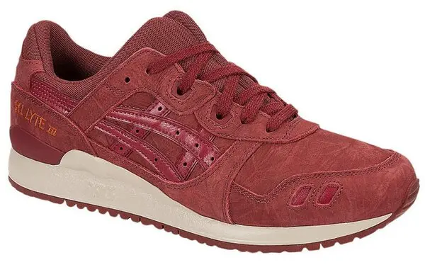 Asics Gel Lyte Iii Low Top Sneakers - Red