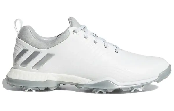 Adidas Adipower 4orged Golf Shoes - White/silver