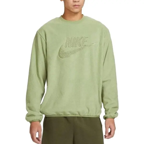 Nike Nsw Fleece Logo Sweatshirt - Green