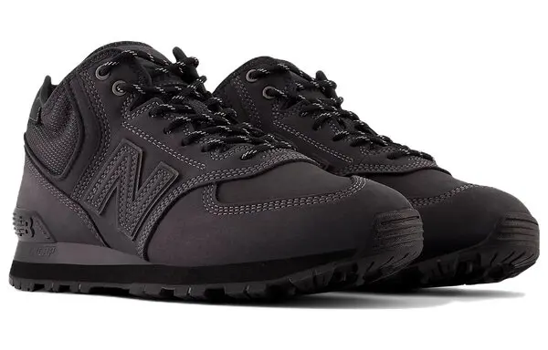 NEW BALANCE 574 High Top Sneakers - Black