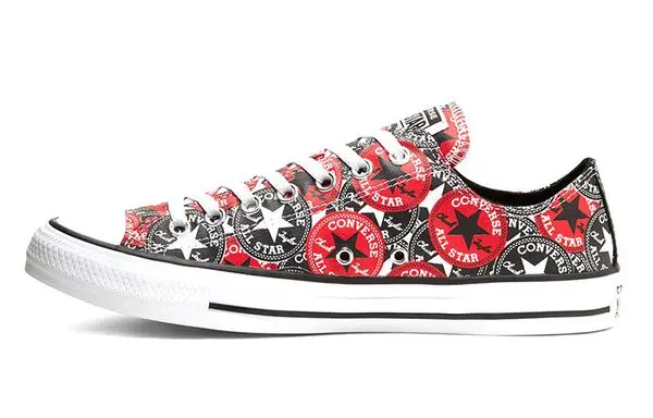 CONVERSE Chuck Taylor All Star Low 'allover Mix Logo Play' Sneakers