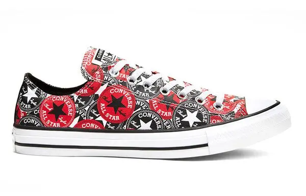 CONVERSE Chuck Taylor All Star Low 'allover Mix Logo Play' Sneakers