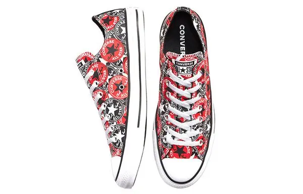 CONVERSE Chuck Taylor All Star Low 'allover Mix Logo Play' Sneakers