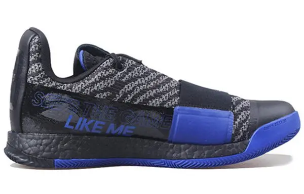 Adidas Harden Volume 3 Athletic Sneakers - Black