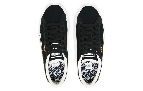PUMA Suede Platform Plaid Sneakers