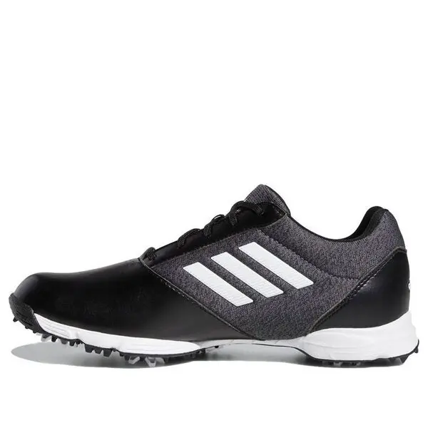 Adidas Tech Response Golf Shoes - Black/white/grey