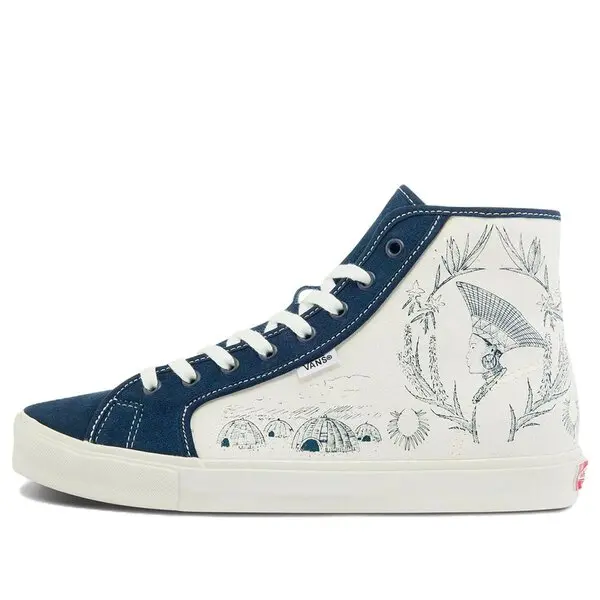 VANS Sarah Andelman X Og Style 24 Ntc Lx "sindiso Dress Blues" Sneakers - White/blue