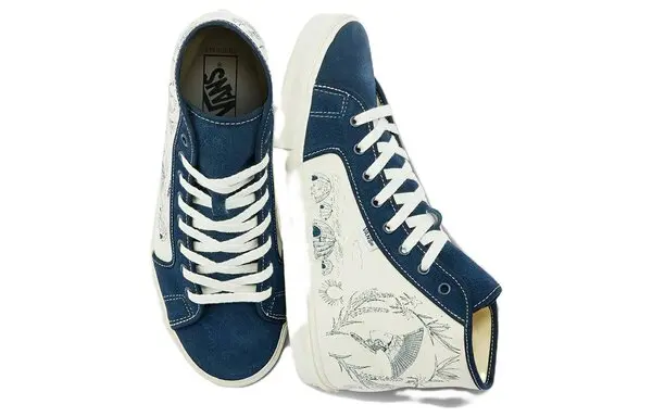 VANS Sarah Andelman X Og Style 24 Ntc Lx "sindiso Dress Blues" Sneakers - White/blue