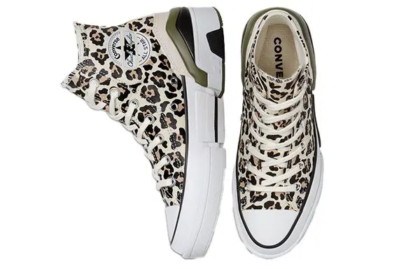 CONVERSE Cpx70 High Top Sneakers In Archive Leopard Print