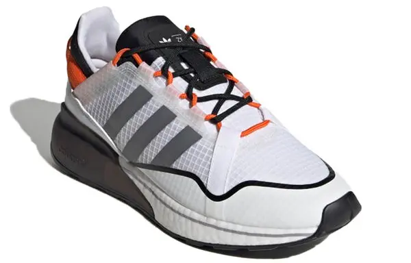 Adidas Zx 2k Boost Pure Sneakers - White/gray/orange