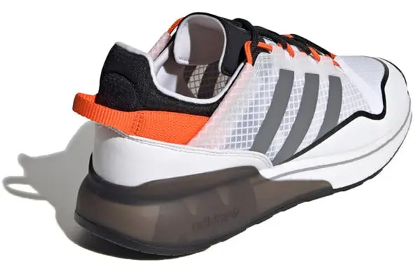 Adidas Zx 2k Boost Pure Sneakers - White/gray/orange