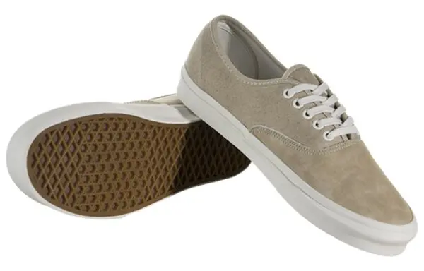 VANS Authentic Nubuck Washed Low Top Sneakers