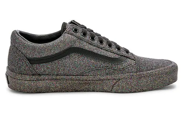 VANS Old Skool Glitter Low Top Sneakers - Black