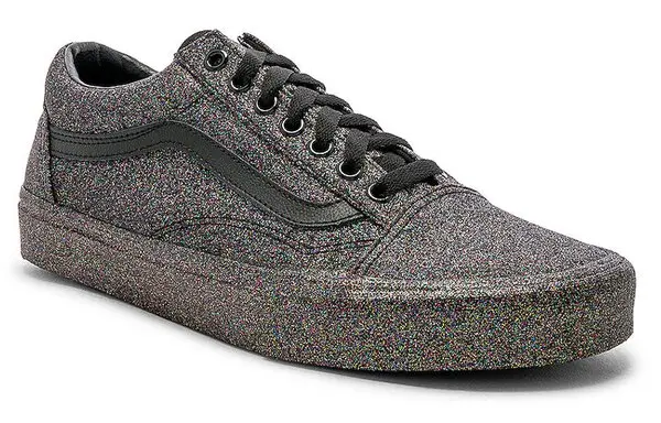 VANS Old Skool Glitter Low Top Sneakers - Black