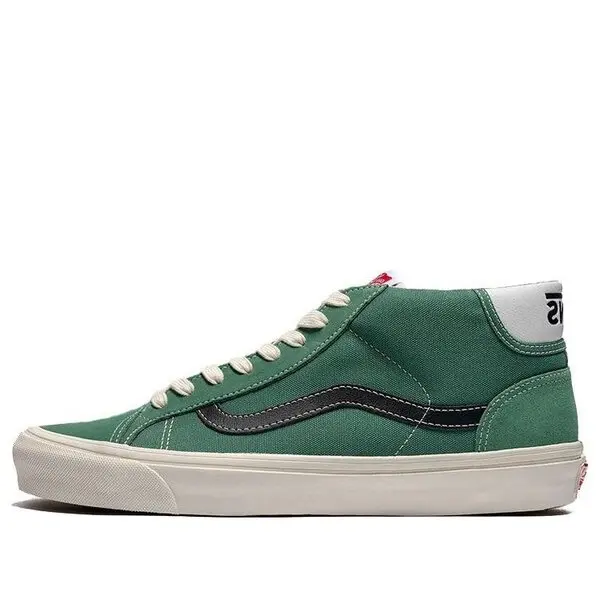 VANS Mid Top Sneakers - Black/green