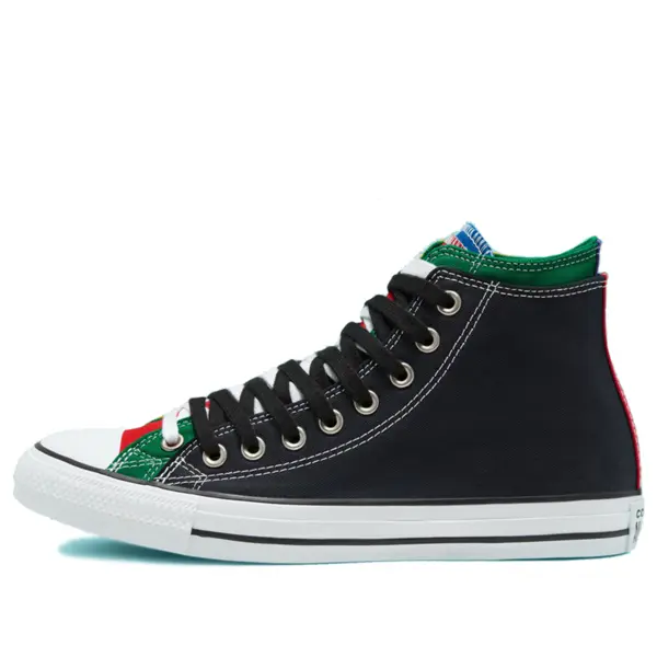 CONVERSE Chuck Taylor All Star Double Upper High Top Sneakers - Black