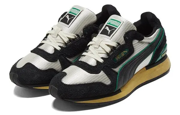 PUMA Space Lab 384054-01 Sneakers - Black/green