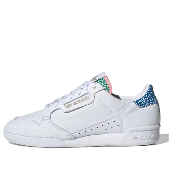 Adidas Continental 80 Metallic Sneakers - White