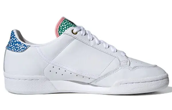 Adidas Continental 80 Metallic Sneakers - White
