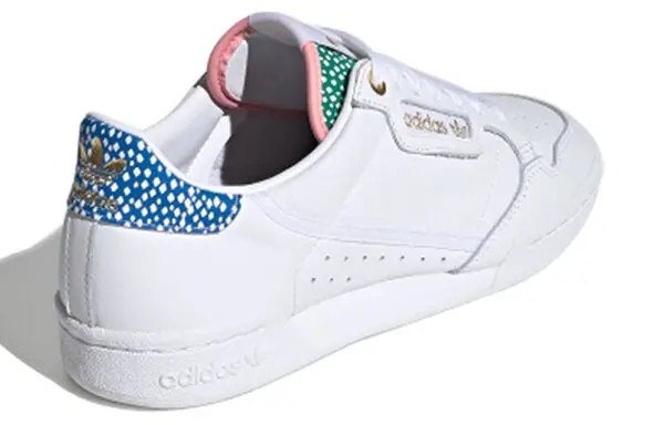 Adidas Continental 80 Metallic Sneakers - White