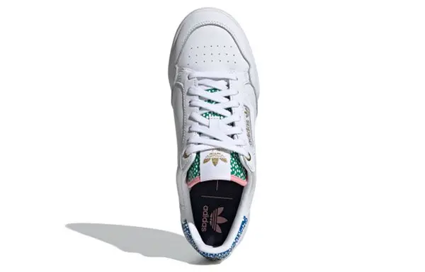 Adidas Continental 80 Metallic Sneakers - White